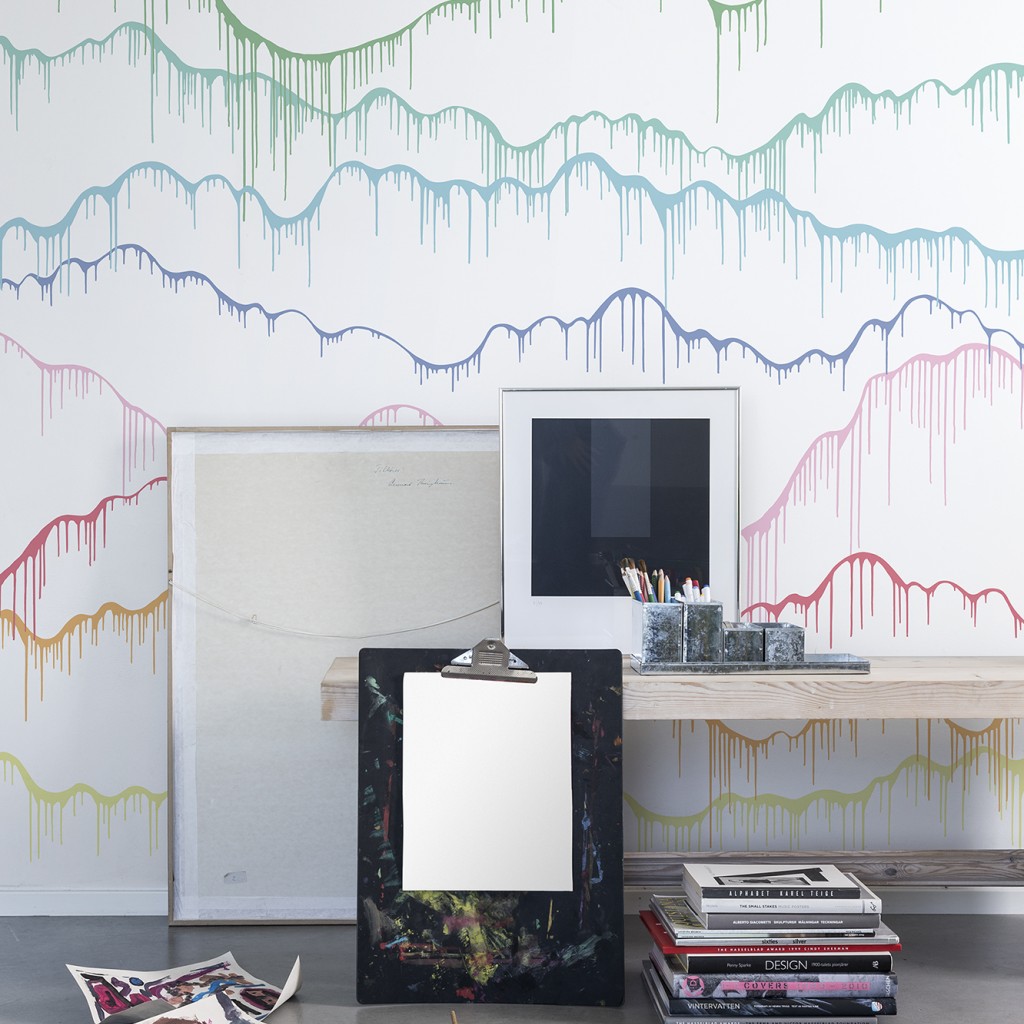 Foto tapet 3D Elevation, Rainbow, Rebel Walls