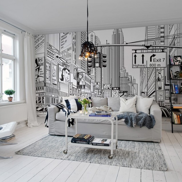 Tapet Design Urban | XTDeco.ro