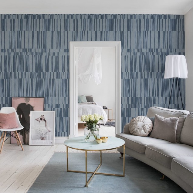 Foto tapet 3D Sea Reflections, Blue, Rebel Walls