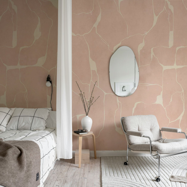 Tapet Abstract Roz - Decor Elegant pentru Casa Ta | XTDeco.ro