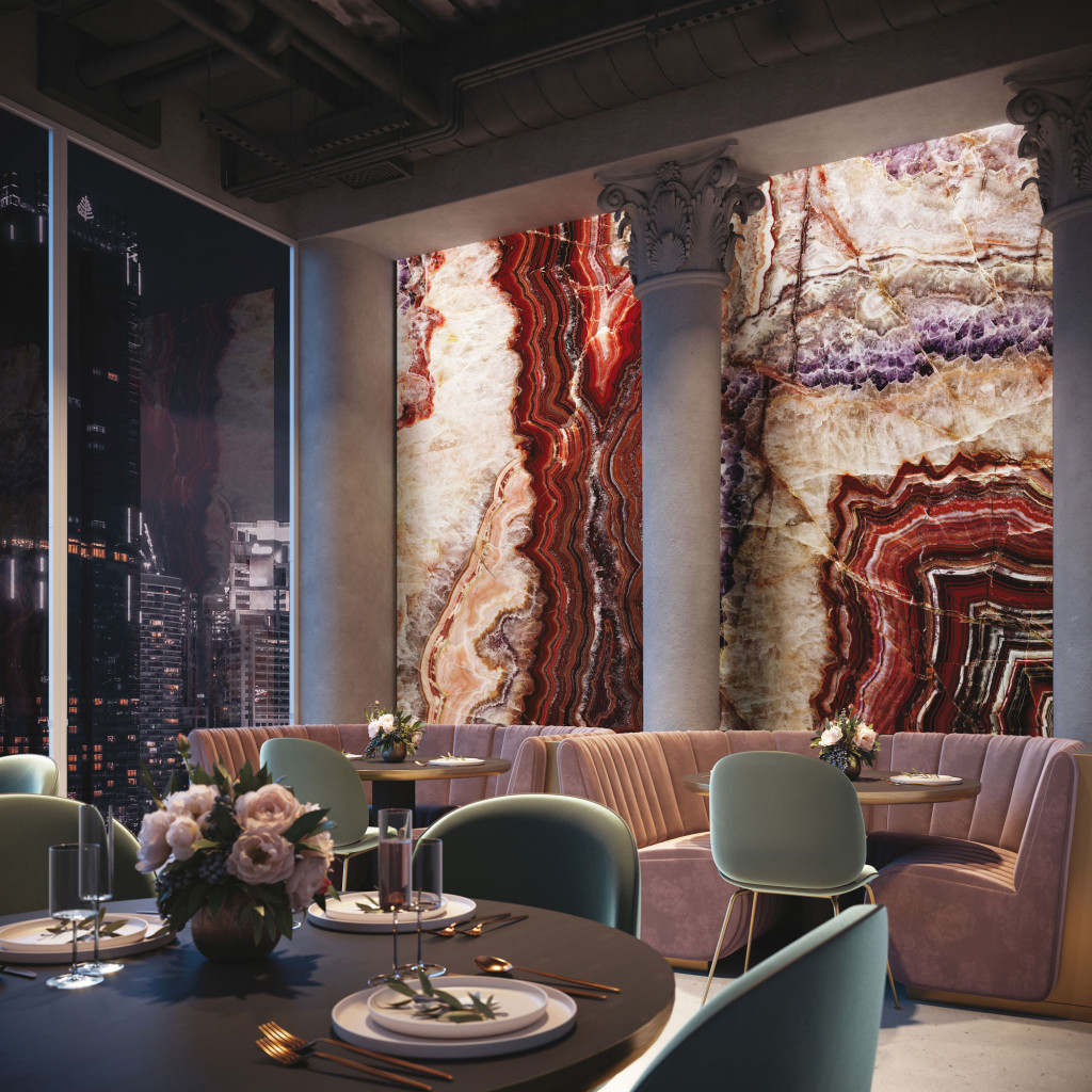 Panou decorativ iluminat cu LED Andromeda 2, Tecnografica | XTDeco.ro