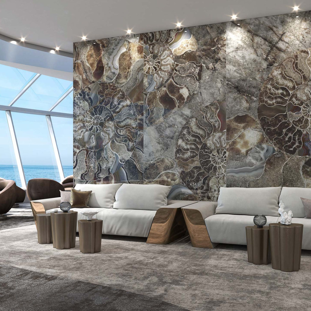 Panou decorativ iluminat cu LED Shell 2, Tecnografica | XTDeco.ro