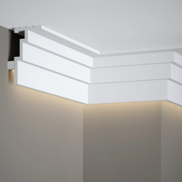 Cornisa decorativa pentru iluminat cu LED | XTDeco.ro