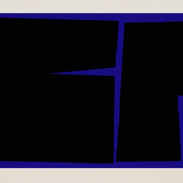Poster/Tablou Blue Geometric 02, Bycdesign Studio
