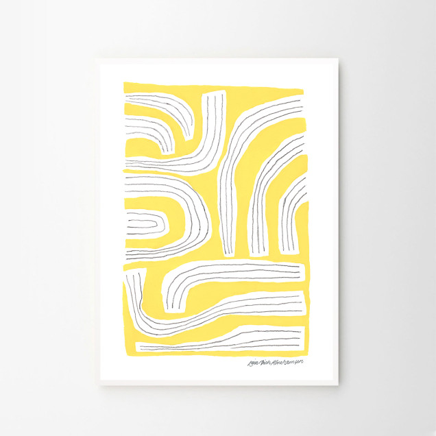 Poster/Tablou Sunny Intentions, Leise Dich Abrahamsen