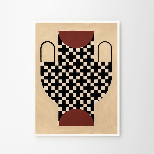 Poster/Tablou Vase With Cross Pattern, Studio Paradissi